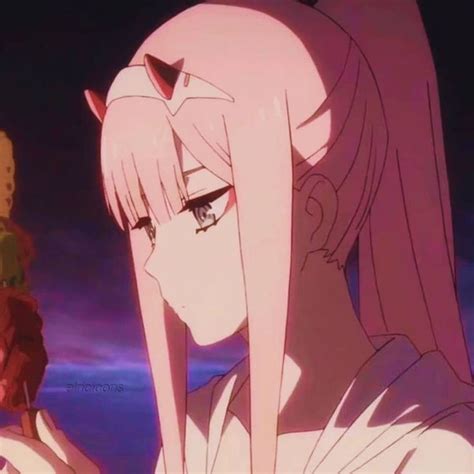 Zero Two Code 002 Icon Darling In The Franxx Zero Two Anime