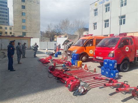 Ой хээрийн түймэртэй тэмцэх бэлтгэл бэлэн байдлыг шалгаж байна