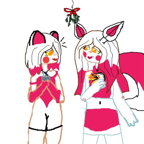 Pixilart Mangle X Funtime Foxy By Anonymous