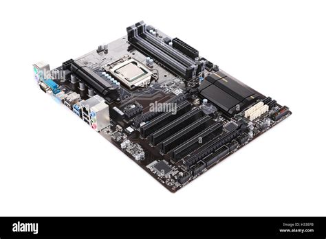 Back View Of A DDR Memory Module Stock Photo Alamy