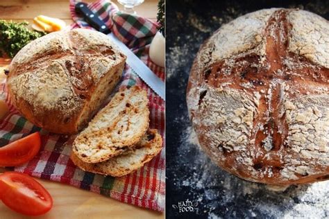 Хлеб из цельнозерновой муки на овсяном молоке с тимьяном и вялеными ...
