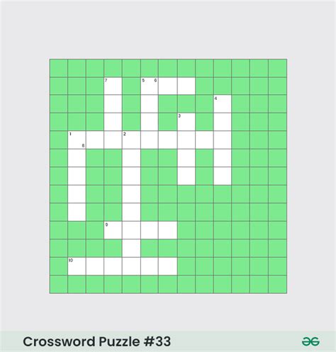 crossword puzzle of the week 33 chessboard problems geeksforgeeks