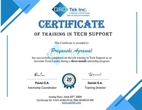 Priyanshi Agarwal On Linkedin Internship Techsupport Leadership Careergrowth Techindustry