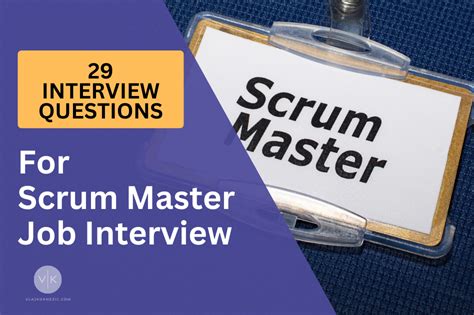 Essential Scrum Master Interview Questions Answers
