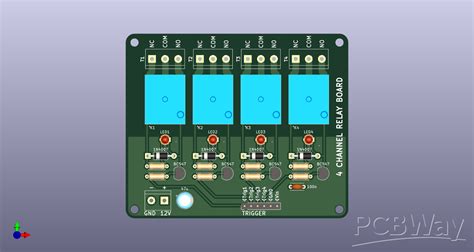 4 Channel Relay Module Share Project PCBWay