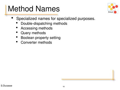 Ppt Naming Smalltalk Patterns Powerpoint Presentation Free Download