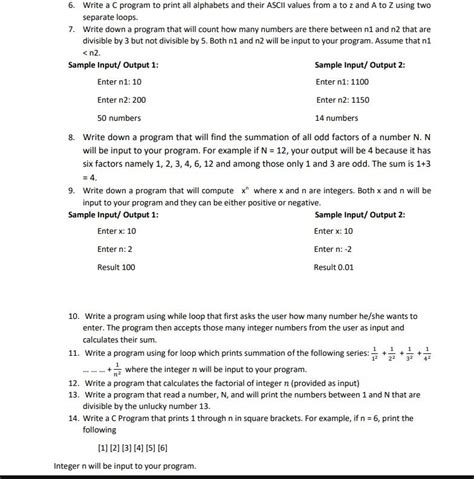 Solved 6 Write A C Program To Print All Alphabets And Their