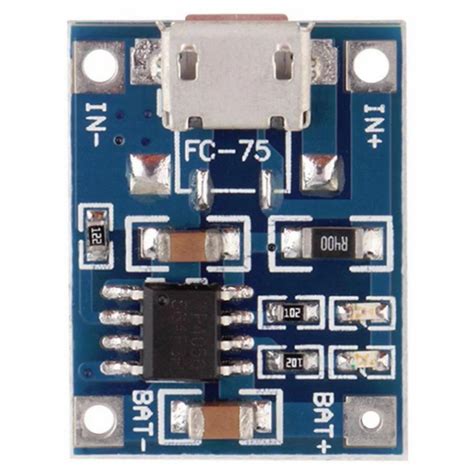 Tp4056 Tc4056 1a Li Ion Lithium Battery Charging Module Micro B Usb At ₹ 45 00 Lucknow Id