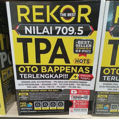 Record Value 7095 Tpa Oto Bappenas Completesimulation Toefl Shopee