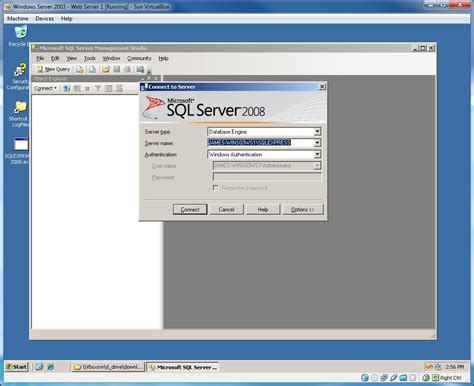 Installing Sql Server Express 2008 On Windows Server 2003 · James Skemp