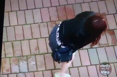 Desperate Massive Bladder Explosion In Public