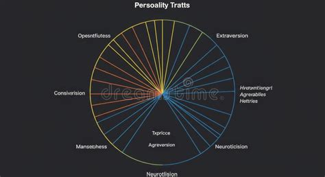 Personality Traits Radial Chart Analysis Visual Personality Assessment