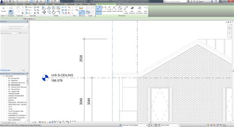 Cant Dimension Horizontally In Section View Autodesk Community