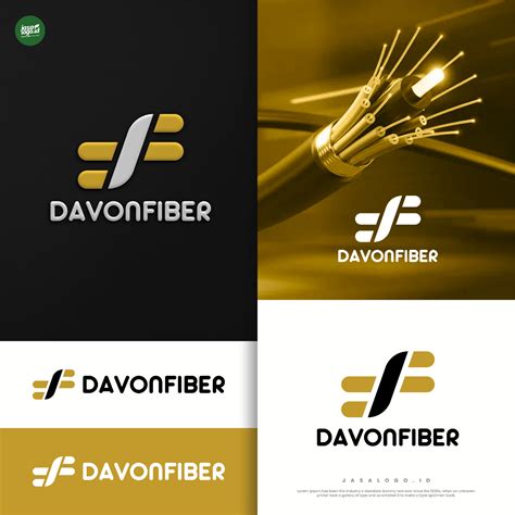 Gambar Logo Perusahaan Fiber Klien Davonfiber Jasalogo Id