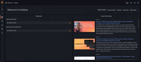 如何在 Grafana 中创建新的仪表板