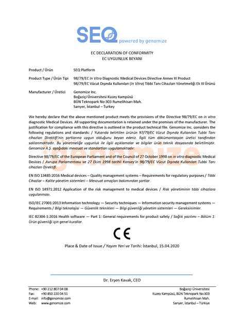 Seq Ce Ivd Certificate Seq Help Center