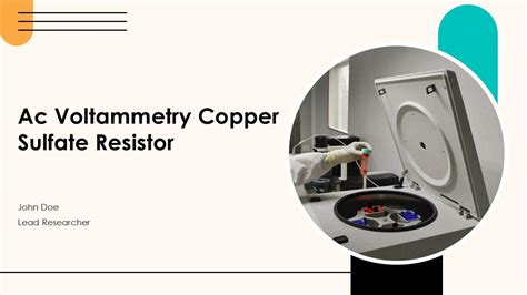 Ac Voltammetry Copper Sulfate Resistor Ppt Demonstration Acp Ppt Powerpoint