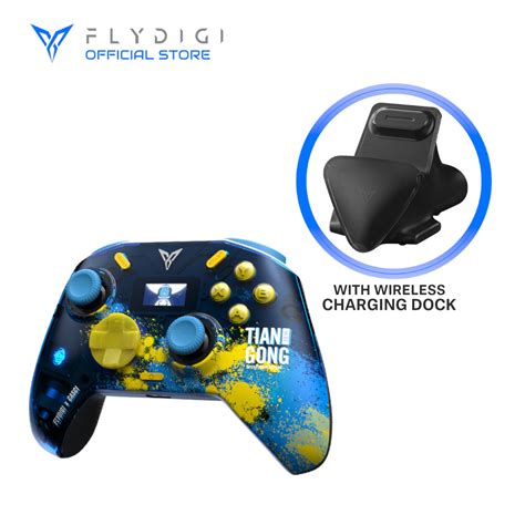 Flydigi Apex 3 Elite Force Feedback Trigger Wired Bluetooth Gamepad Controller Joypad For Pc