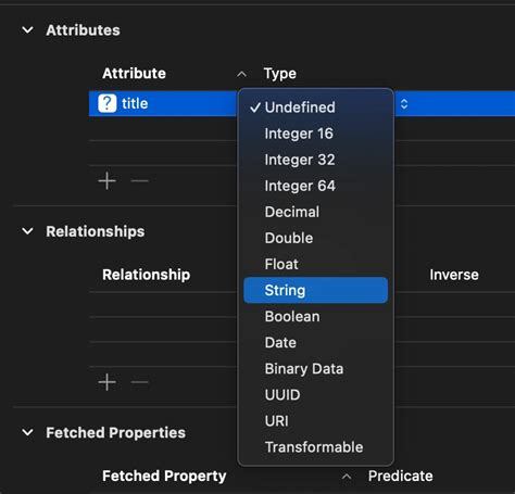 Core Data Part 1 Components Of Core Data Data Model Dev Community