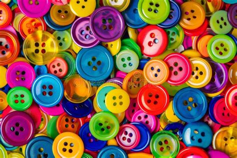 Colorful Button Background Photography Perfect For Creative And