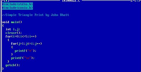 Print Triangle In C Language Most Popular C Interview Question