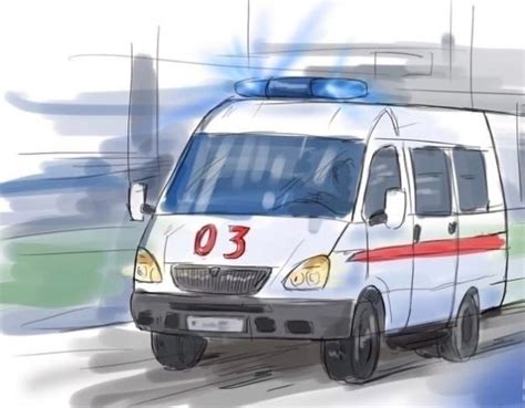 Рисунок скорая машина 43 фото скачать бесплатно