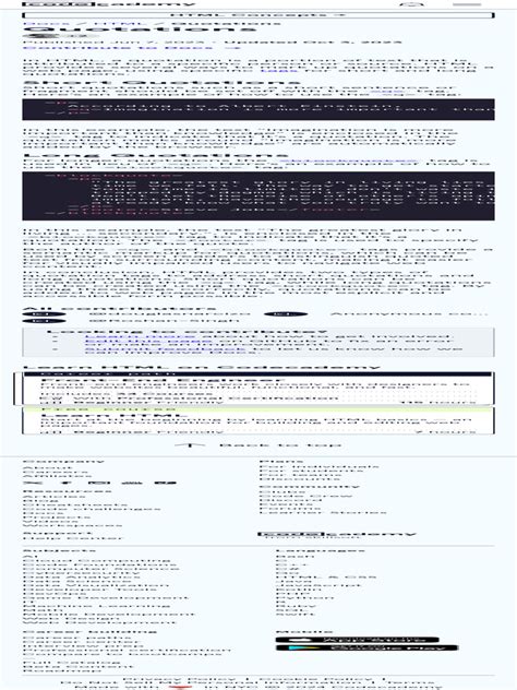 html quotations codecademy pdf
