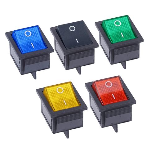 Jual Kadproject Tombol Power Besar Saklar Rocker Switch Pin Kotak Lampu Kaki On Off