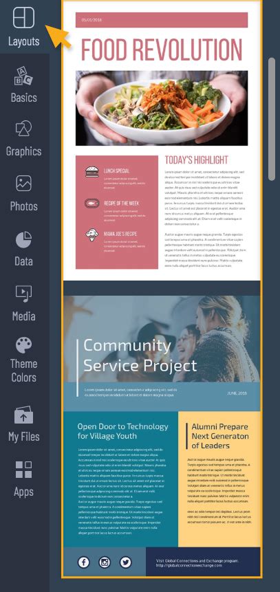 For Print Layout Change Visme