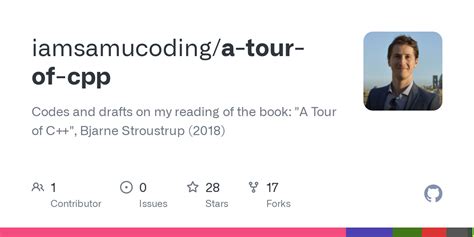 Github Iamsamucodinga Tour Of Cpp Codes And Drafts On My Reading Of The Book A Tour Of C