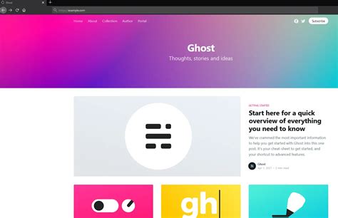 How To Install Ghost Cms With Docker On Ubuntu 2004
