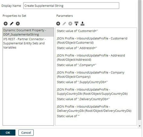 create customerdocumenttaxinfoarray api integration aurena ifs