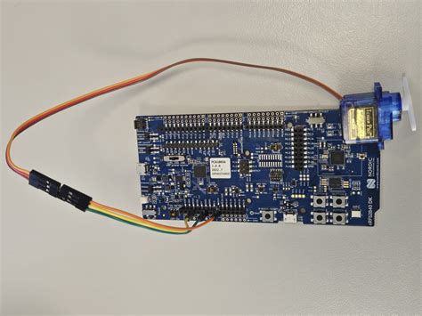 Exercise 2 Using Pwm To Control A Servo Motor Nordic Developer Academy