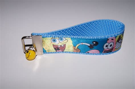 Spongebob Squarepants Fabric Key Fob