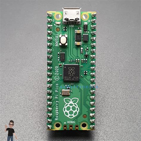 Raspberry Pi Pico Pre Soldered หนังสือสอนเขียนโปรแกรมบน Pico
