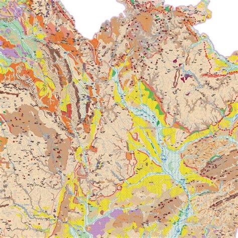 Example Of The Gis Based Geomorphological Map Of Czechia Demek Download Scientific Diagram
