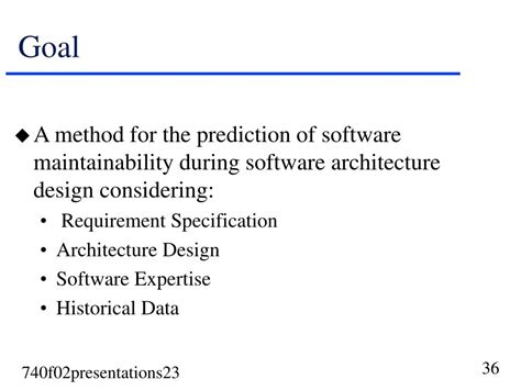Ppt A Survey On Software Architecture Analysis Methods Powerpoint