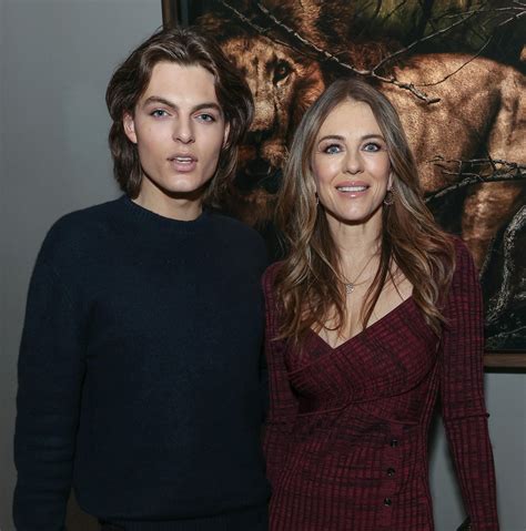 Elizabeth Hurleys Son Damian Hurley Directs Her In Sex Scene