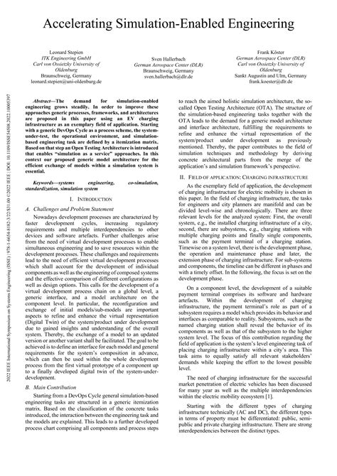 accelerating simulation enabled engineering ieee conference