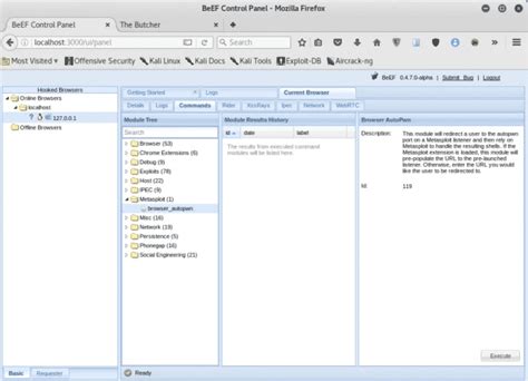 how to use beef xss framework in kali linux way thowithid82