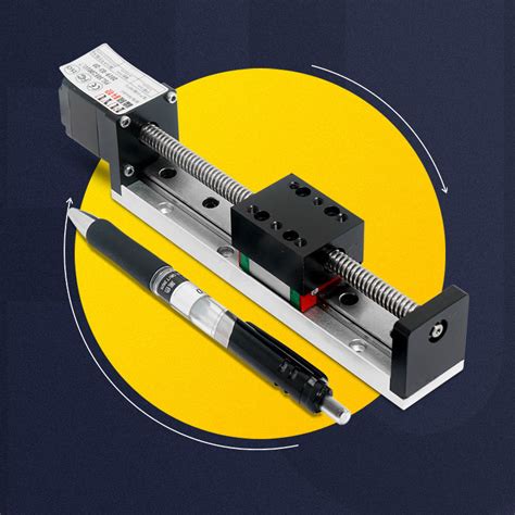 Mini Rail Guide Small Module Micro Linear Actuator Linear Robotic And Miniature Linear Rail