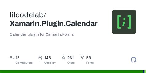 GitHub Lilcodelab Xamarin Plugin Calendar Calendar Plugin For