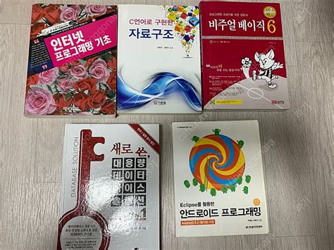 컴퓨터책 It책 소프트웨어책 코딩 팝니다 학습교육 중고나라