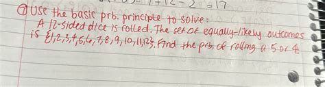 Solved 7 ﻿use The Basic Prb ﻿principle To Solve A