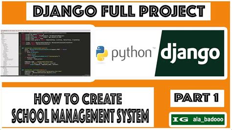 How To Create Python Django School Management System 2020 Part 1