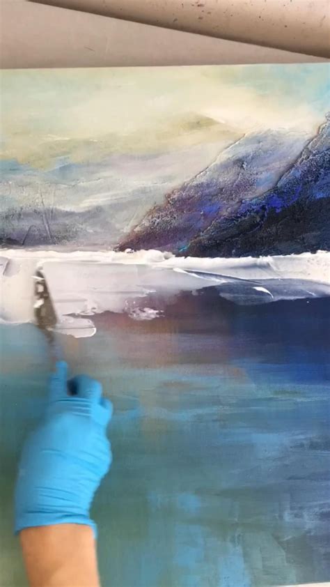 Adding Heavy Gel Gloss Grace Croughan Fine Artist Heavy Gel