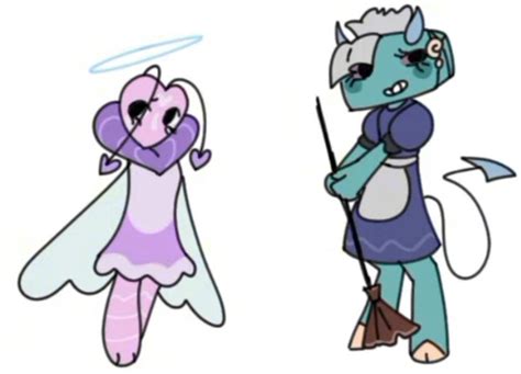 Flutter And Tisha World Icon Kawaii Drawings Dandy