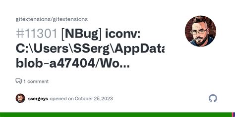 Nbug Iconv Cusersssergappdatalocaltempgit Blob A47404wo · Issue 11301