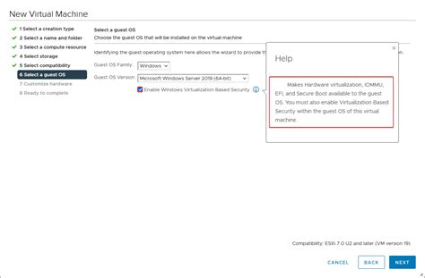 introducción y configuración de virtualization based security vbs
