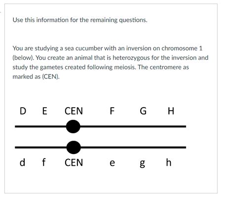 Solved What Recombinant Gamete Genotype Is Expect If There